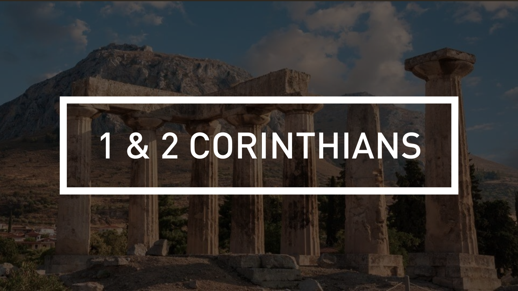 1 & 2 Corinthians - Ethnos360 Bible Institute