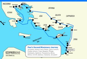 Timeline of Paul's Life and Missionary Journeys